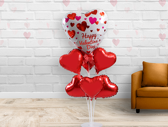 Valentine’s Day Special Balloon Bouquet | Valentine's Day in Mumbai ...